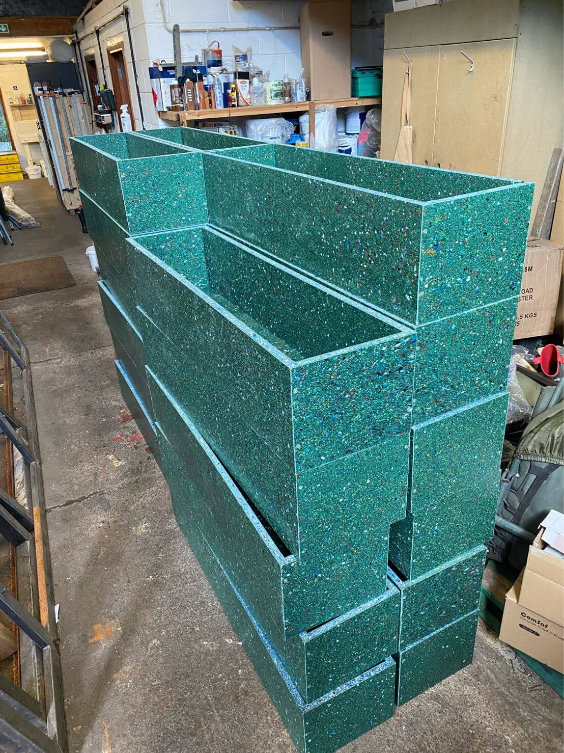 Window Box Planter - 100% Recycled Plastic Waste - ReFactory