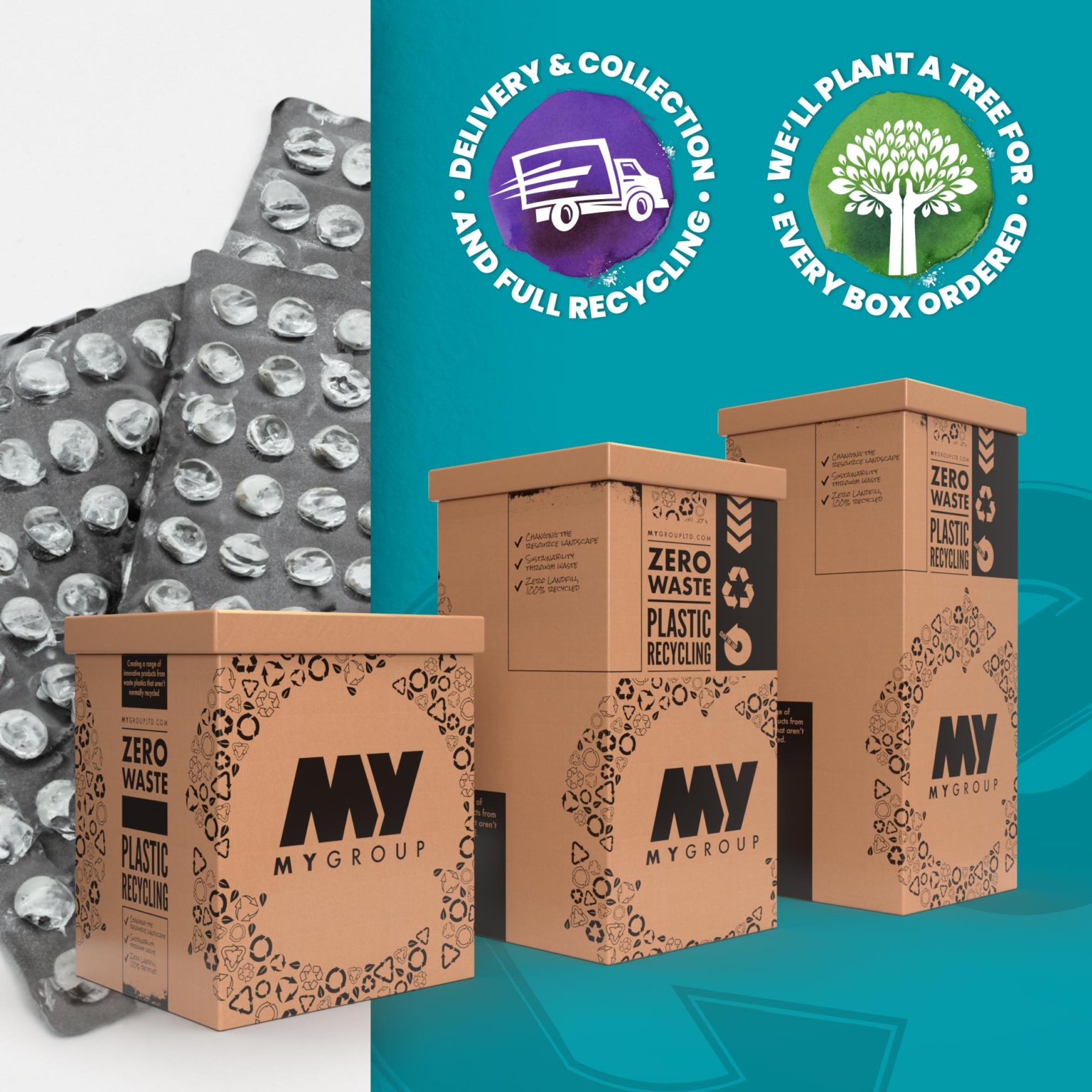 Medicinal Packaging & Blister Pack Recycling Box - ReFactory