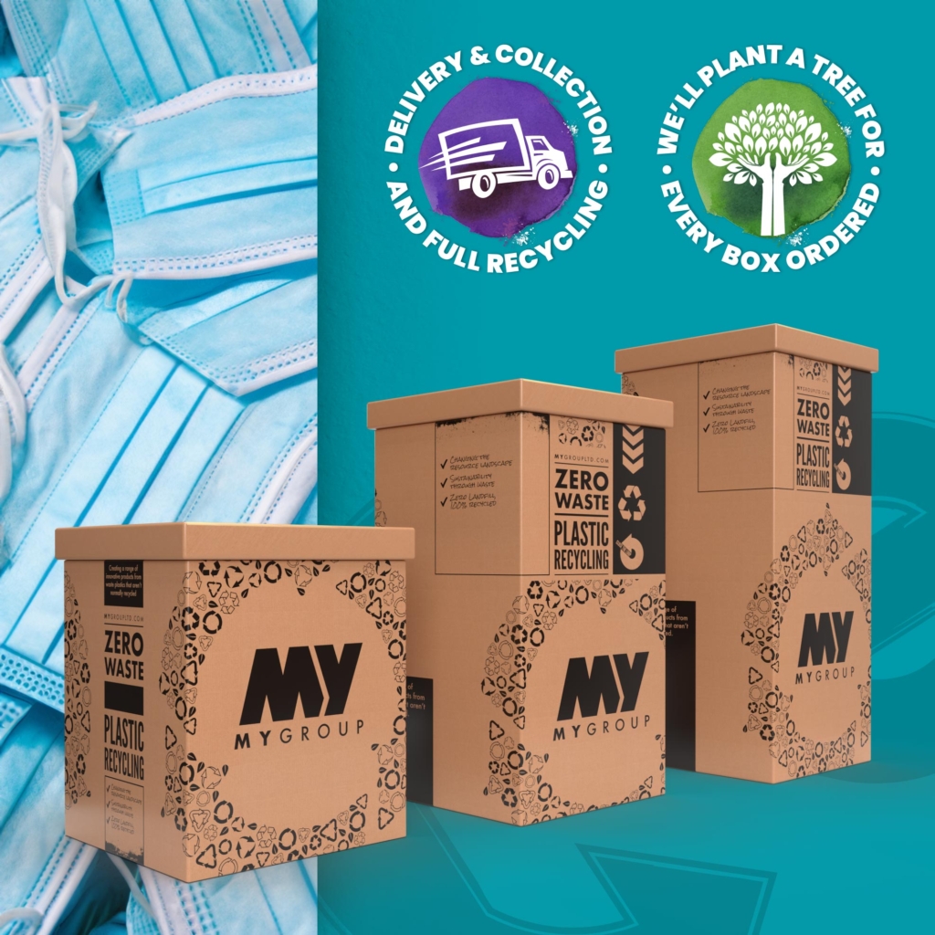 PPE Recycling Box - ReFactory Plastic Waste Recycling